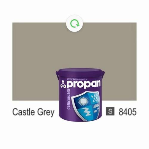 Jual Cat Tembok Propan Decorshield 8405 Castle Grey 2,5L Galon Tinting ...
