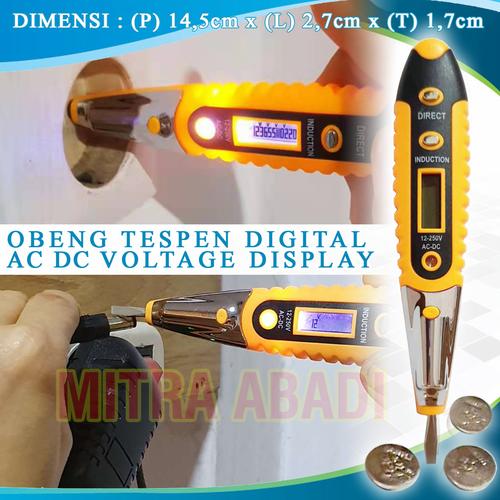 Jual Screwdriver Test Pen / Tespen - Obeng Tespen Digital - KUNING ...