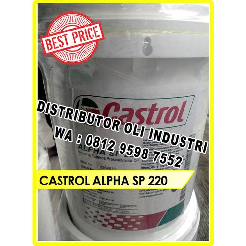 Jual CASTROL ALPHA SP 220 ( OLI GEAR ISO VG 220 ) - Kota Tangerang ...