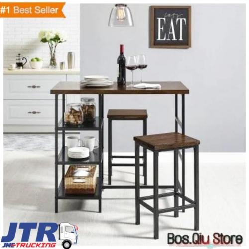 Jual Mini Bar set / Meja Bar / Meja Makan / Meja Dapur / Minimalis ...