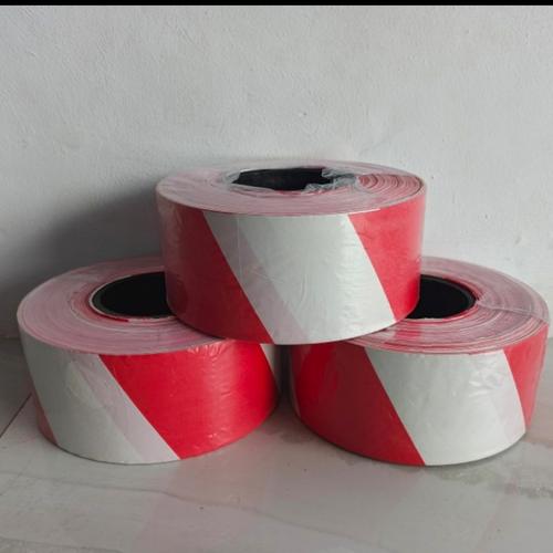 Jual Barikade Safety Line 3" x 300 M/ Safety Line Garis Polis - Merah ...