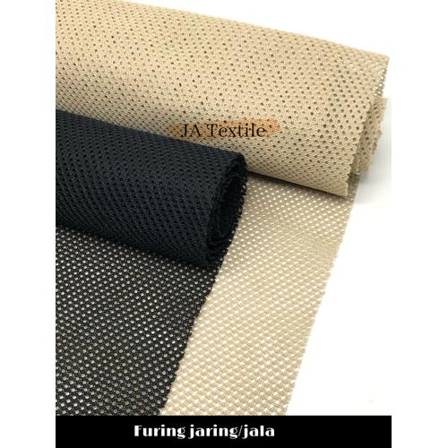 Jual kain jala jaring - bahan untuk furing jaket rompi tas - harga /kg ...