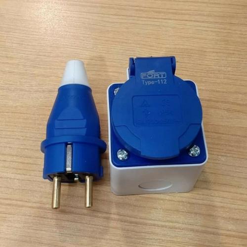 Jual INDUSTRIAL PLUG & PANEL SOCKET SET 012+112 CEE steker+ stop kontak ...