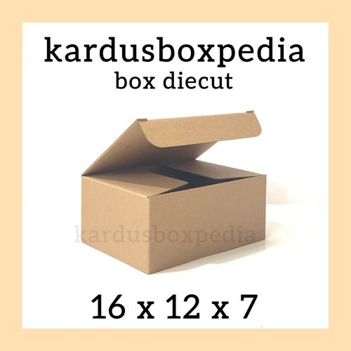 Jual kardus packing packaging box pizza/diecut 16x12x7 - Jakarta Barat ...