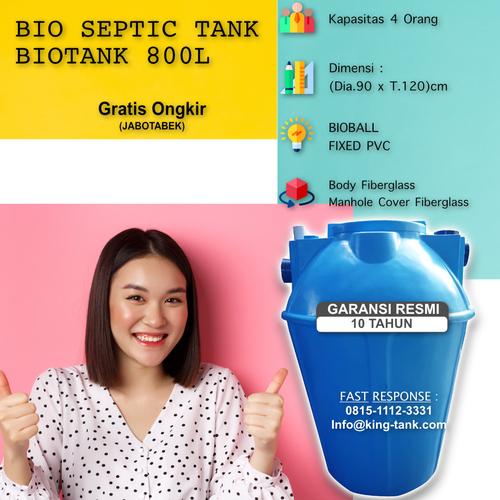 Jual TANGKI Septic BIOFIL BIOTANK 800 Liter / 0.8m3 - Kab. Tangerang ...