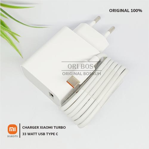Jual Charger Xiaomi Poco X3 Pro TURBO CHARGE ORIGINAL 100% 33 Watt Type ...