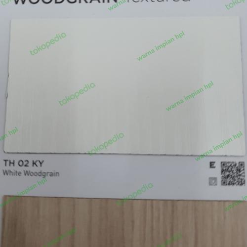 Jual TACO HPL - TH 02 KY White Woodgrain - Jakarta Selatan - warna impian hpl | Tokopedia