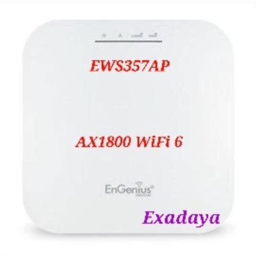 Jual EnGenius EWS357AP AX1800 Ceiling Wi-Fi 6 Managed Access Point ...