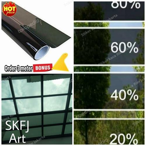 Jual KACA FILM//KACA FILM 20%40%60%80%/STIKER KACA/STICKER - RIBEN 20% ...