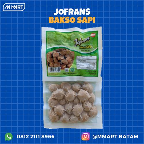 Jual Jofrans Bakso Sapi - 200 gram - Kota Batam - M MART BATAM | Tokopedia