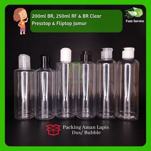 Promo BOTOL 150ML RF CLEAR PRESSTOP PET TEBAL SANITIZER SABUN SHAMPO ...