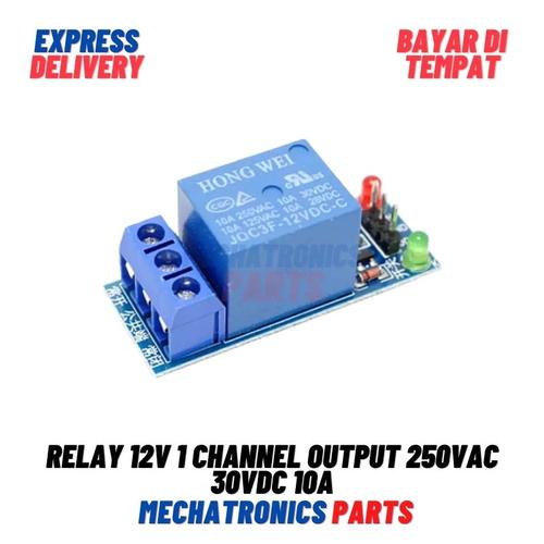 Jual RELAY 12V 1 CHANNEL OUTPUT 250VAC 30VDC 10A - Kota Bandung ...