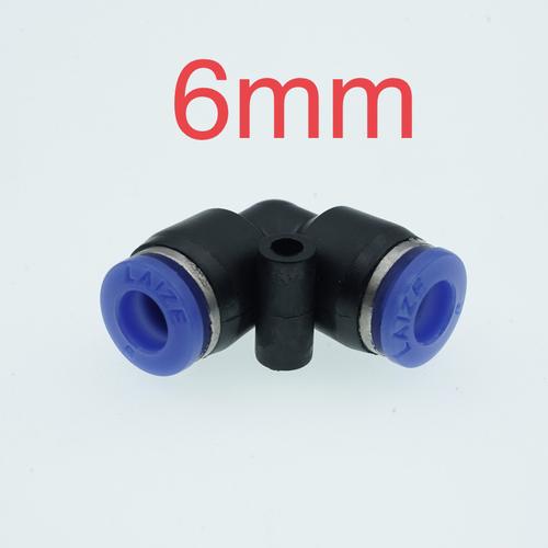 Jual Konektor Selang 6mm 6 mm Slip Lock Elbow Fitting Pneumatic PVC ...