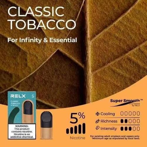 Jual CLASSIC TOBACCO - RELX INFINITY - NEW FLAVOUR - ORIGINAL - Kota ...