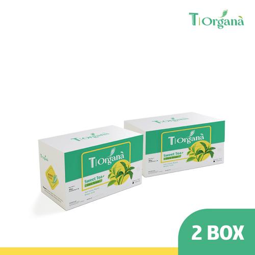 Jual T|Organa - Teh Stevia Teh Manis Tanpa Gula Bundle 2 Box Isi 20T ...