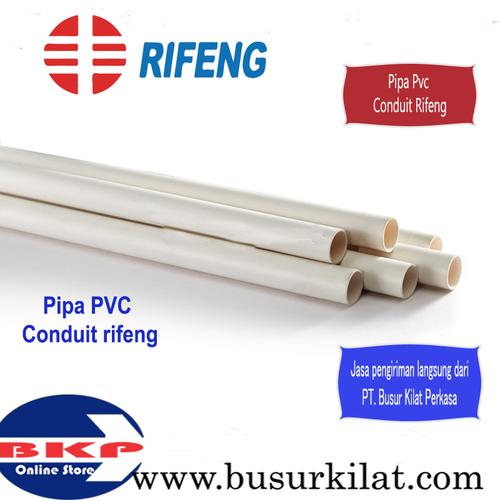 Jual Pipa 20 MM PVC Conduit Rifeng / Pipa Listrik Rifeng / Pipa conduit ...
