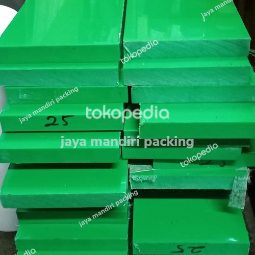 Jual Nylon polyethylene green / HDPE hijau lembaran 30mm 100cm x 200cm - Jakarta Barat - jaya ...