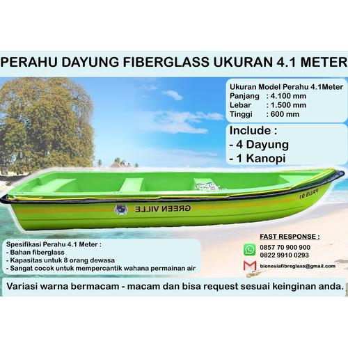 Jual Perahu Fiberglass / Perahu Fiber / ukuran 4 meter - Kab. Tangerang ...