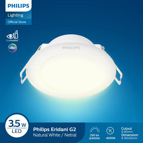 Promo Lampu Philips Downlight Eridani D80 3.5W 40K Natural - Jakarta ...