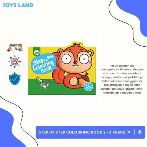 Jual Step by Step Colouring Book 2 - 3 Years Basic Course - Jakarta ...