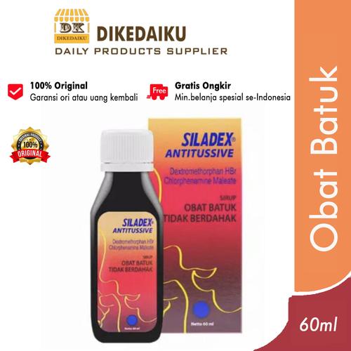 Jual Siladex antitussive Merah Obat Batuk Tidak Berdahak / Kering Sirup ...