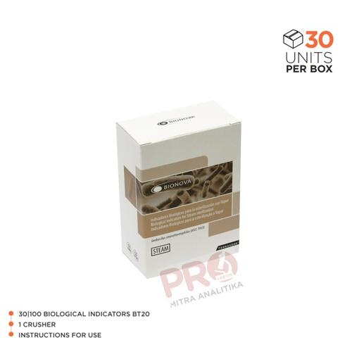 Jual BT20 Biological Indicator untuk Sterilisasi Steam, 30 pcs - Kab ...