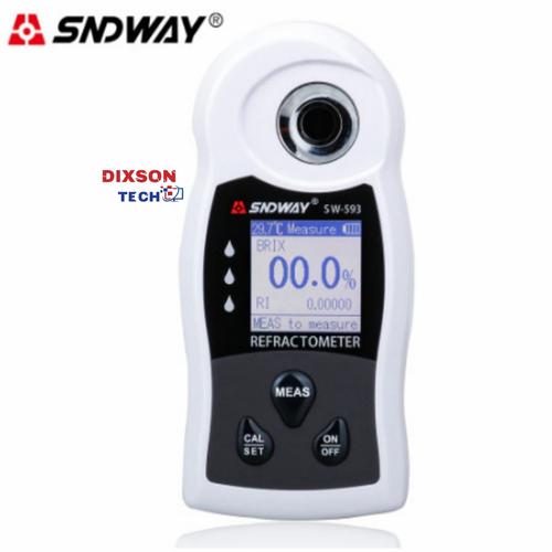 Jual ALAT UKUR DIGITAL REFRACTOMETER SUGAR BRIX METER SACCHARIMETER ...