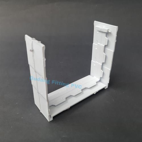 Jual sambungan talang kotak putih 4 " pvc Asvira - Jakarta Barat ...