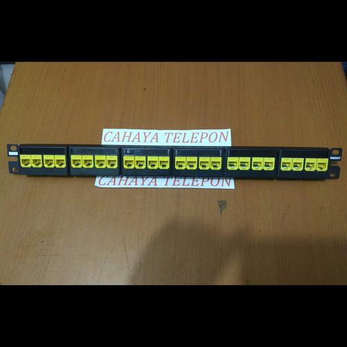 Jual Patch Panel 24 Port Panduit Rj45 Cat5 - Jakarta Pusat - Cahaya ...
