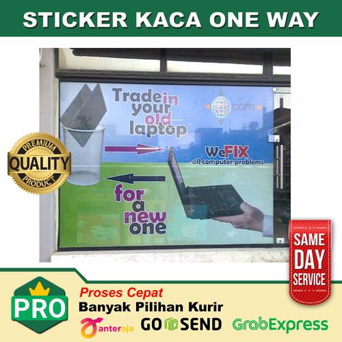 Jual STICKER KACA ONE WAY, STICKER KACA 1 ARAH - Jakarta Timur ...
