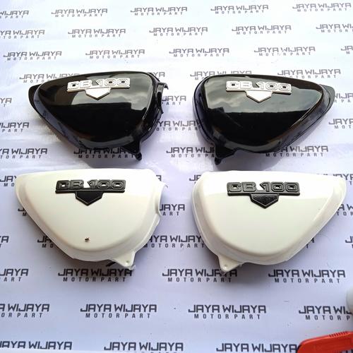 Jual cover box bok aki cb 100 warna merah putih hitam - Hitam - Kab ...