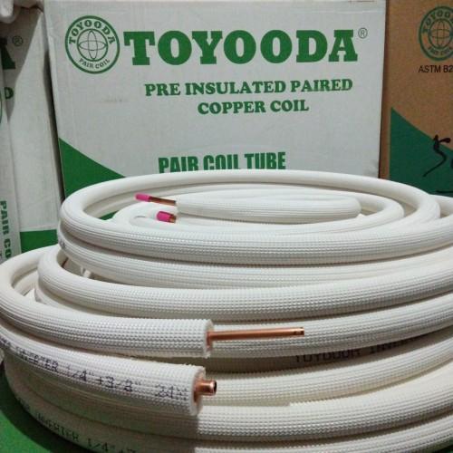Jual Pipa Tembaga AC - Set, untuk AC 0.5 - 1 PK merek Toyooda - Kab ...