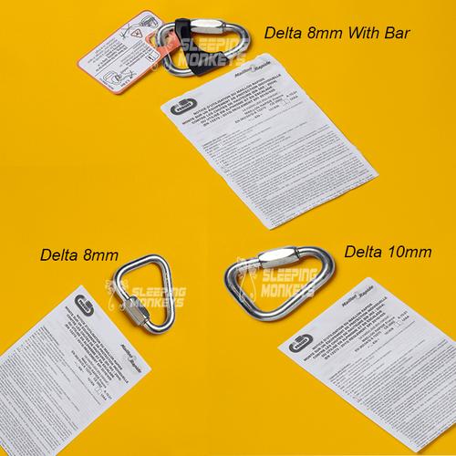 Jual PETZL Delta - Triangular Steel Quick Link - 8mm With Bar - Jakarta ...