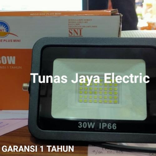 Jual Lampu Sorot LED 30 Watt Flood Light (GARANSI 1 Tahun) Standar SNI - Putih - Kota Surabaya ...