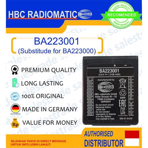 Jual HBC Radiomatic BA223001 ( pengganti BA223000 ) - Jakarta Barat ...