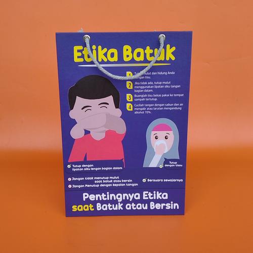 Jual Poster Gantung - Hard Poster Etika Batuk - Hard Poster Etika ...