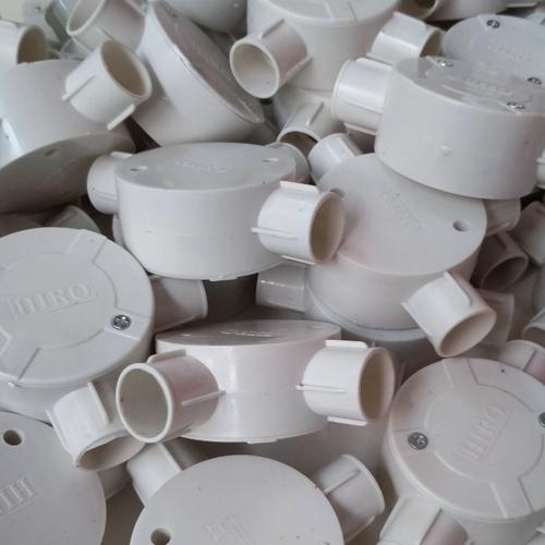 Jual (10 pcs) T DUS PUTIH CABANG 3/ T DOOS-Terminal sambungan kabel ...