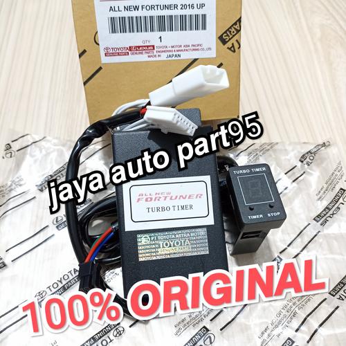 Jual turbo timer original toyota all new fortuner vrz 2016-2020 plug n ...