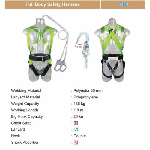 Jual FULL BODY HARNESS DOUBLE HOOK VPRO - Jakarta Barat - munich sho ...