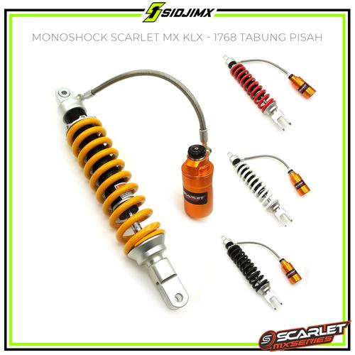 Jual Shockbreaker Shock Belakang Monoshock SCARLET MX KLX 1768 TABUNG ...