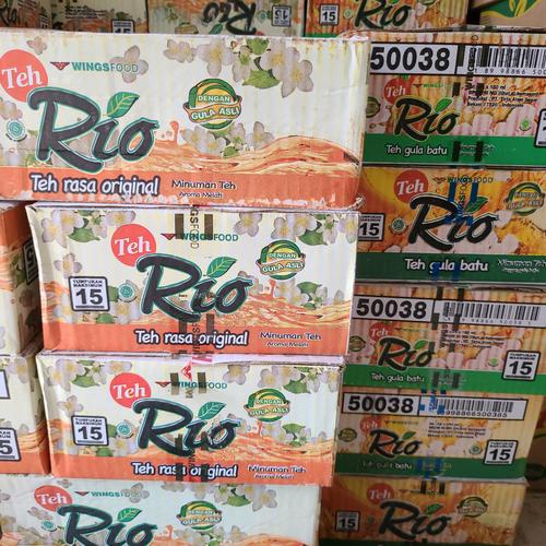Jual teh rio 1 dus isi 24 cup - teh gula batu - Jakarta Pusat - LEON ...