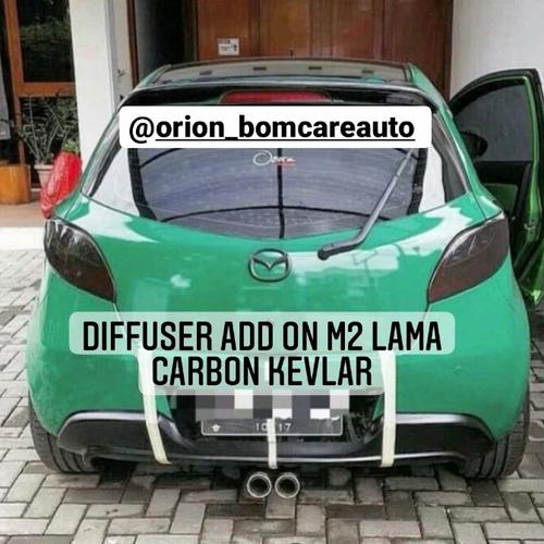 Jual Diffuser Add On M2 Lama CARBON KEVLAR Mazda 2 Old Matic & Manual ...