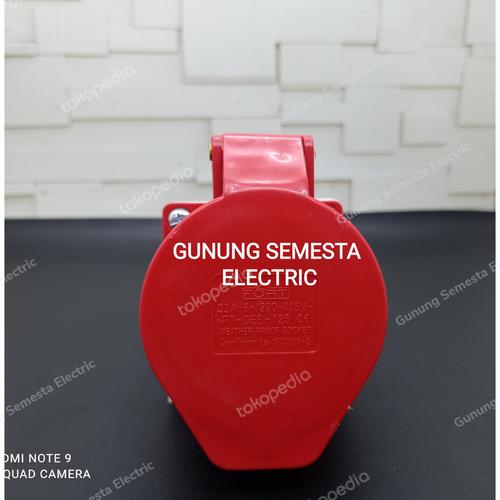 Jual SURFACE MOUNTING / WALL SOCKET 5P 5PIN 32A 125 FORT IP44 - Jakarta ...