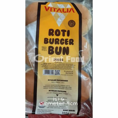 Jual Roti Burger / Roti Bun Vitalia - POLOS ISI 6 - Kota Surabaya ...