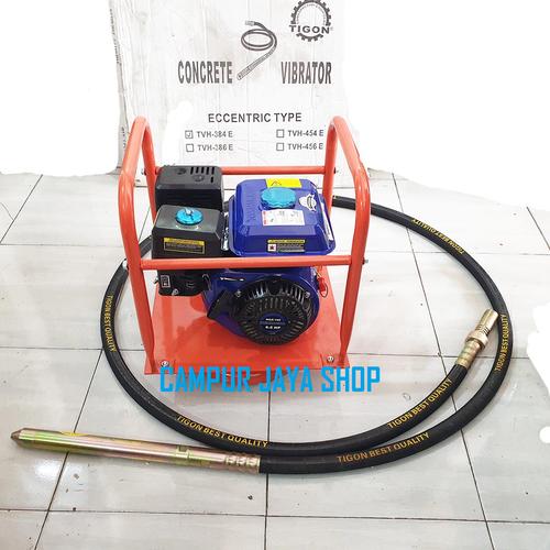 Jual Mesin Pemadat Cor Beton Mesin Concrete Vibrator TIGON + Engine ...