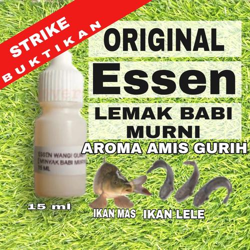 Jual essen esen essence ikan mas lele umpan mancing,Minyak Babi - Kota ...