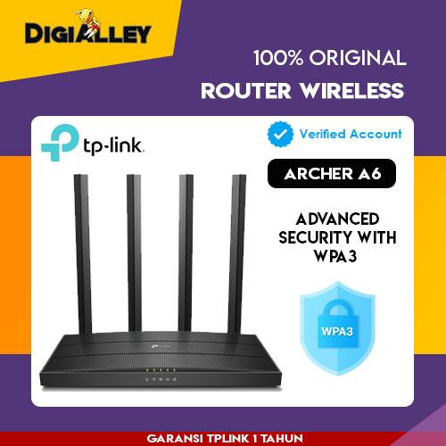 Jual Router Wireless A6 Archer TPLINK MU-MIMO Gigabit Router Access ...