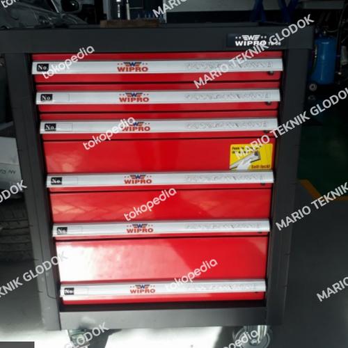 Jual (MT) Tool Box Trolley Kabinet + Tool Kit Set 7 Susun 143 Pcs WIPRO - Jakarta Pusat - MARIO ...
