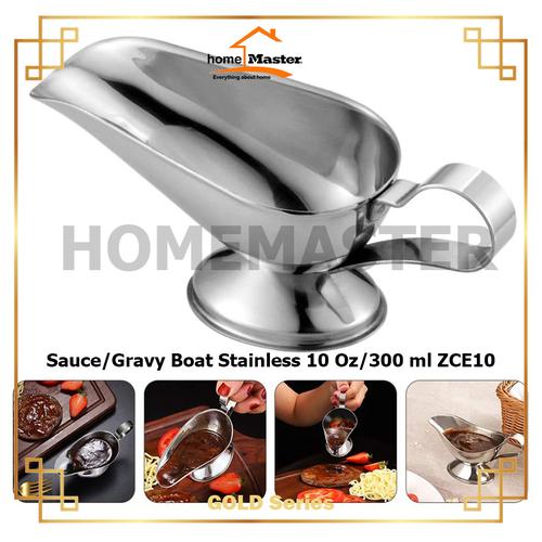 Jual Sauce/Saus/Gravy Boat Steak Stainless Ekonomis 10 Oz/300 Ml ZCE10 ...