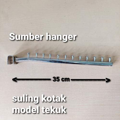Jual suling pipa kotak 12 titik# suling gantungan baju 12 titik - lurus ...